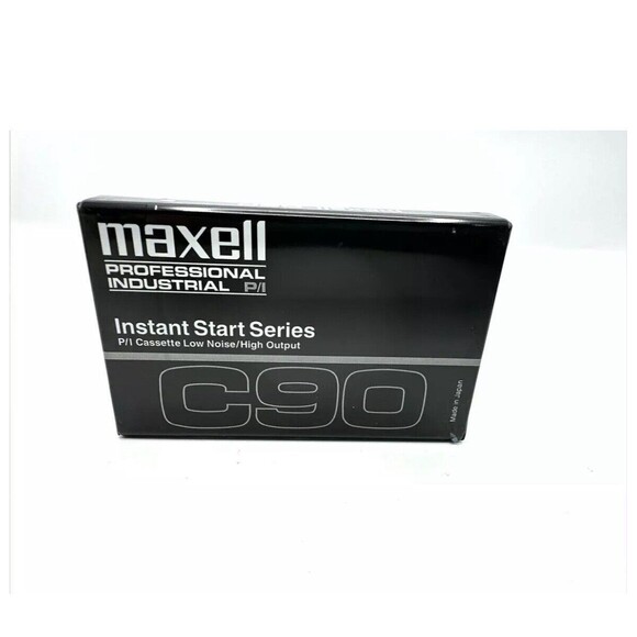 Maxell | Office | 6 Maxell Pro Industrial Cassette Tape Instant Start ...